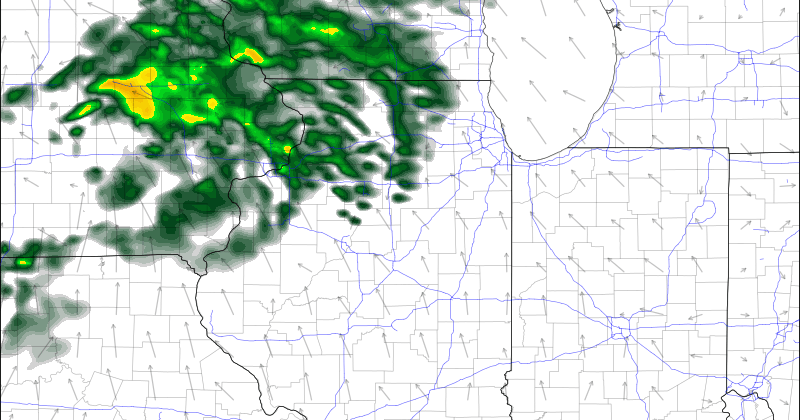 February 25, 6 PM Weather Forecast-Surges of False Spring, But Showers ...