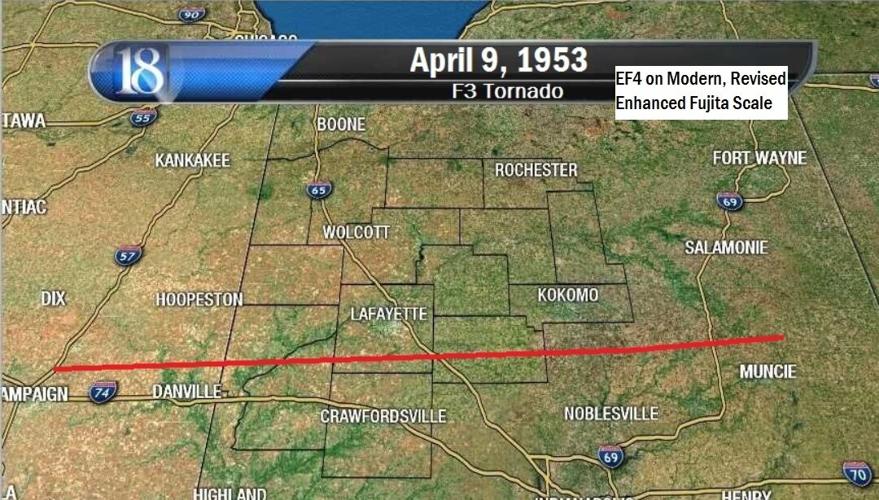 Local Weather History: April 9, 1953 Outbreak (& First Tornado ...