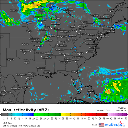 May 27, 11 PM Weather Forecast Update-Cooler Tonight, Stretch of Heat ...