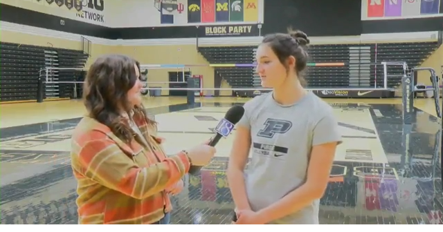 VIDEO: Eva Hudson Shines for Purdue Volleyball | Video | wlfi.com