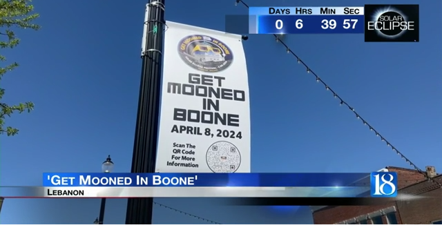 Eclipse Countdown: 'Get Mooned In Boone' | Local | wlfi.com