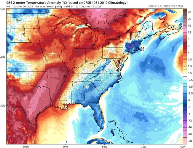 December 6, 5 PM Weather Forecast Update-Your Latest Short-, Medium ...