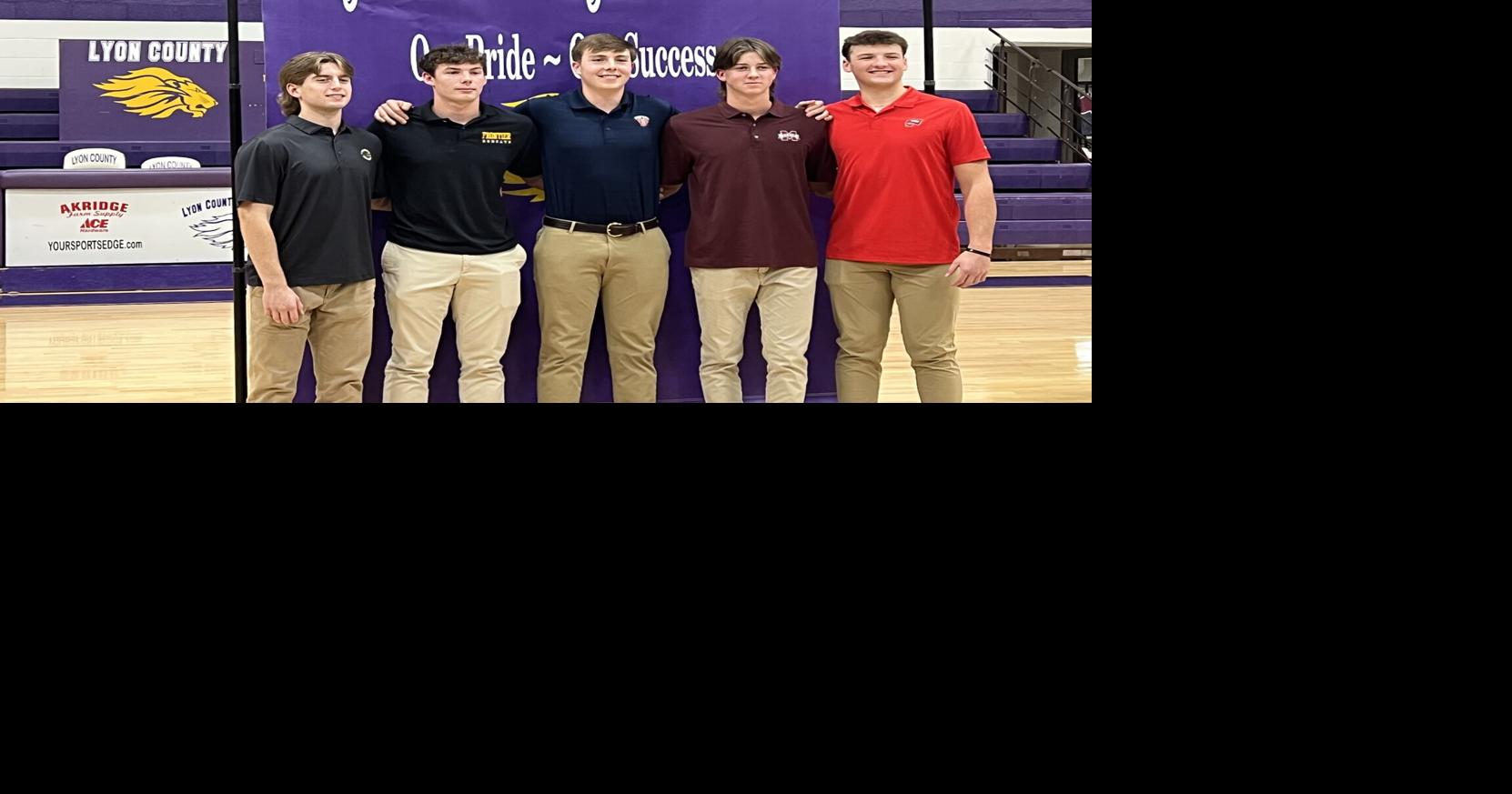5 from Lyon County sign to continue baseball careers | Sports | WPSD Local 6