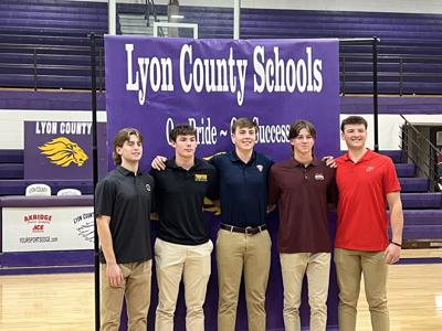 5 from Lyon County sign to continue baseball careers | Sports | WPSD ...