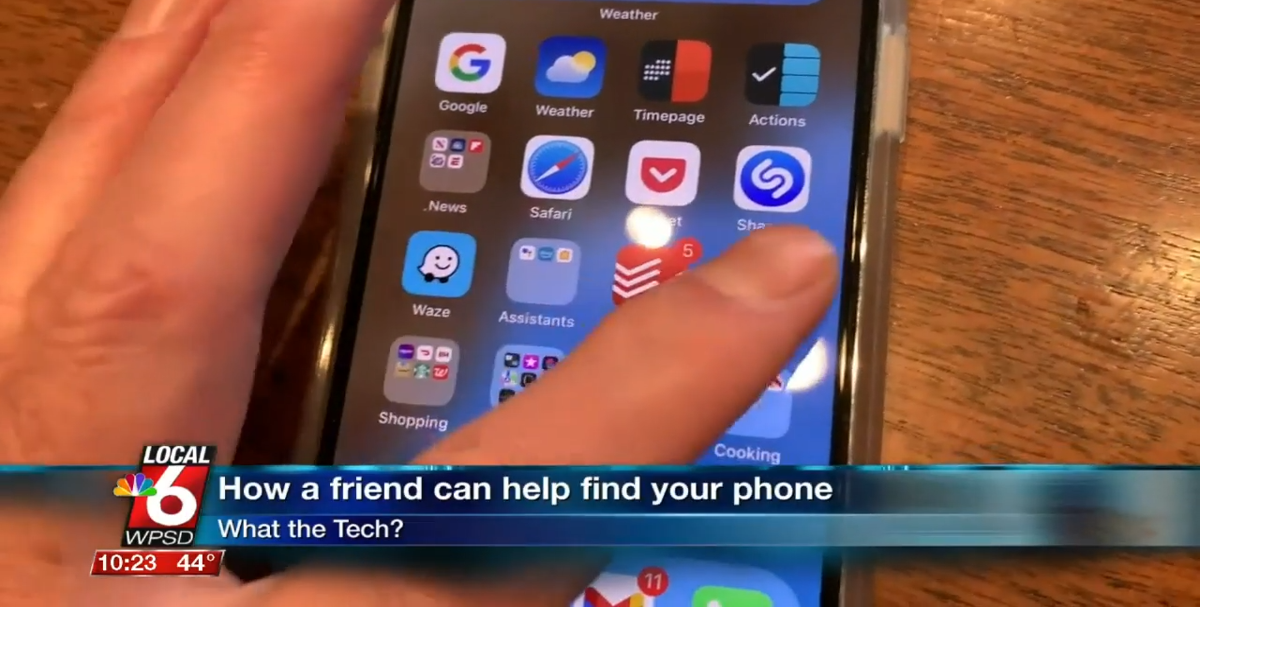 Lost your phone? Here's how to find it with a little help from your friends | News | WPSD Local 6