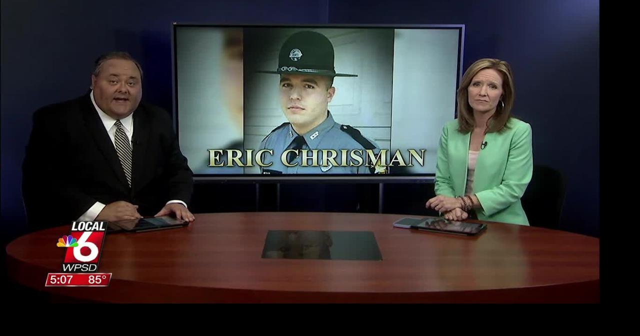 Ceremony marks 10 years of Trooper Eric Chrisman's passing | Ott | WPSD ...