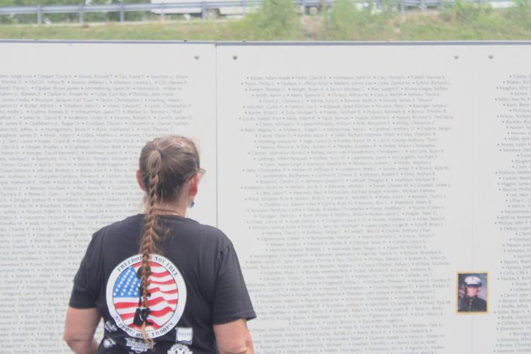 Memorial wall for War on Terror veterans on display in Marion this ...