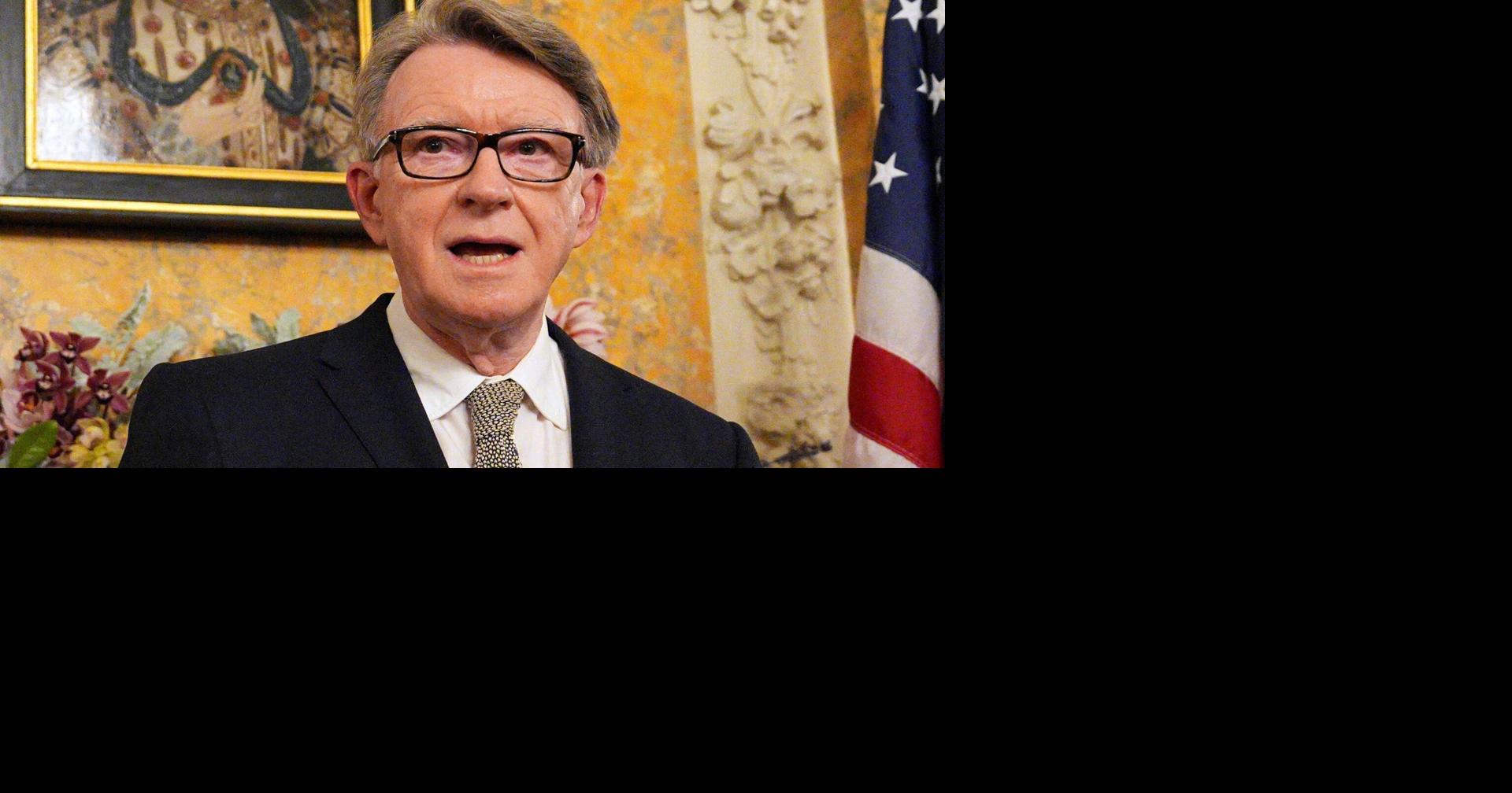 UK fires ambassador to US Peter Mandelson over Epstein links | News ...