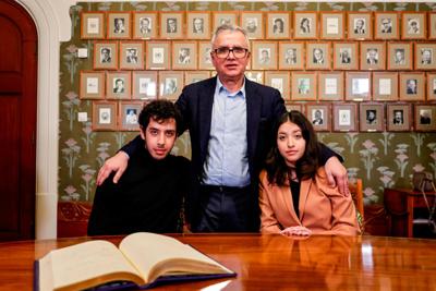 As they prepare to accept her Nobel prize, jailed activist’s children ...