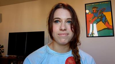 A heckler threw a beer can at her. But Kentucky comedian Ariel Elias ...