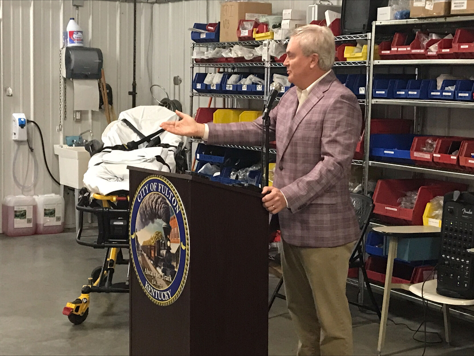 Rep. James Comer and USDA announce grant for KennTenn EMS in Fulton ...