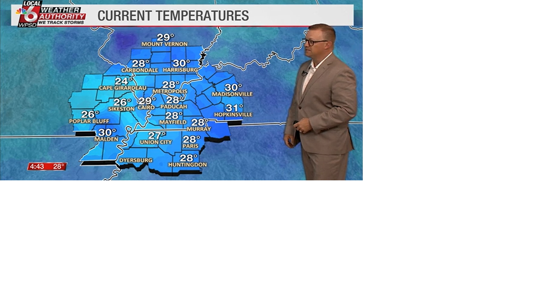 Wake up weather 11.10.25 | Newsletter Stories | WPSD Local 6