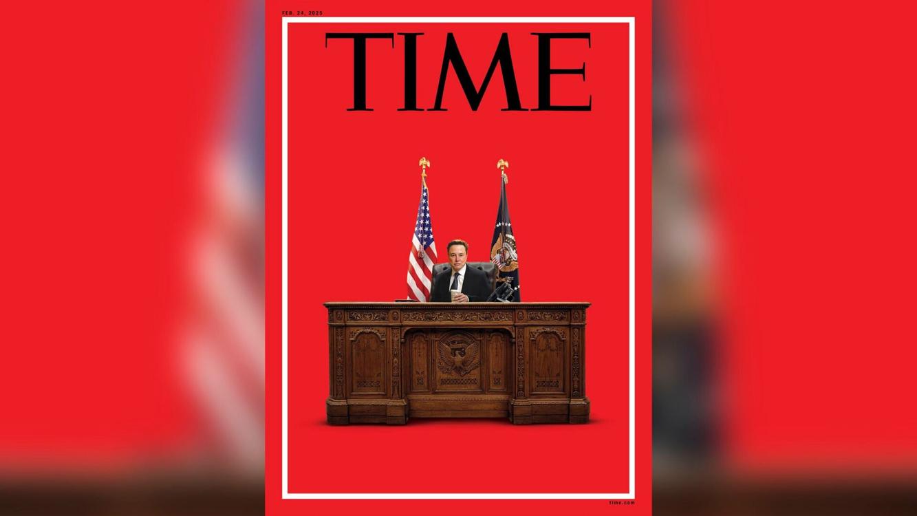 Time magazine’s provocative cover puts Elon Musk behind Trump’s desk ...