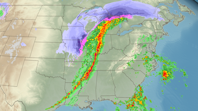 Sprawling storm sparks severe thunderstorms, tornado warnings ...