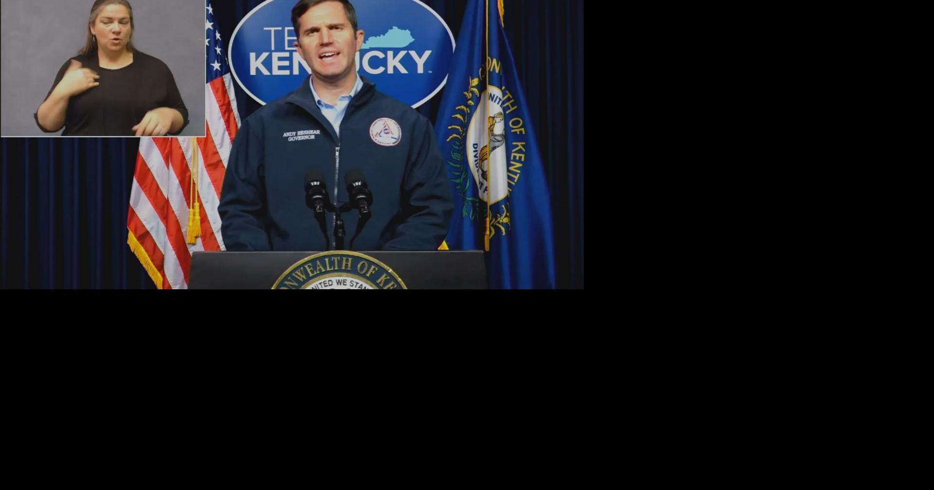 Kentucky Gov. Beshear announces nearly 2,700 new COVID-19 cases Tuesday ...
