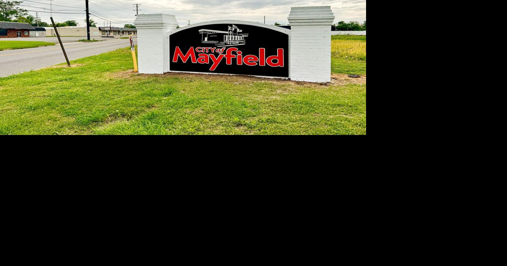 Mayfield welcome signs, revamped website help reestablish community ...