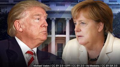 LIVE: President Trump and German Chancellor Merkel joint news ...