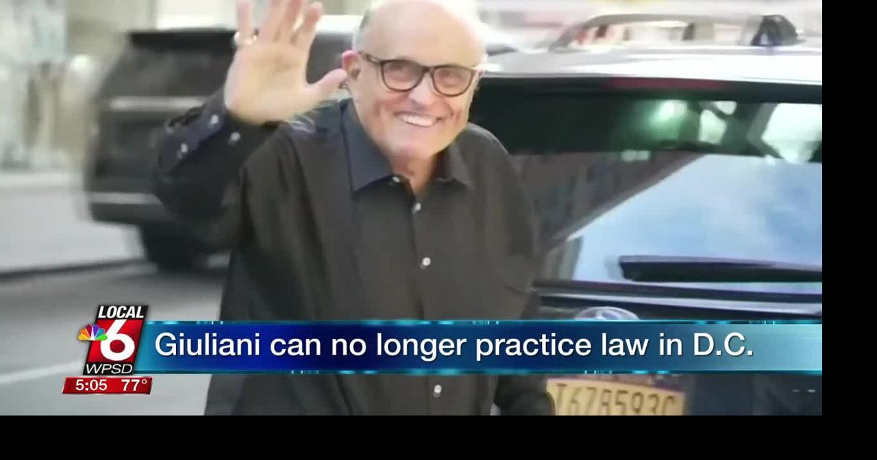 Rudy Giuliani disbarred in D.C. | News | WPSD Local 6