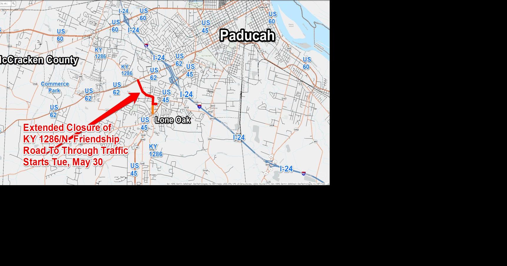 Monthslong closure of North Friendship Road for reconstruction project ...