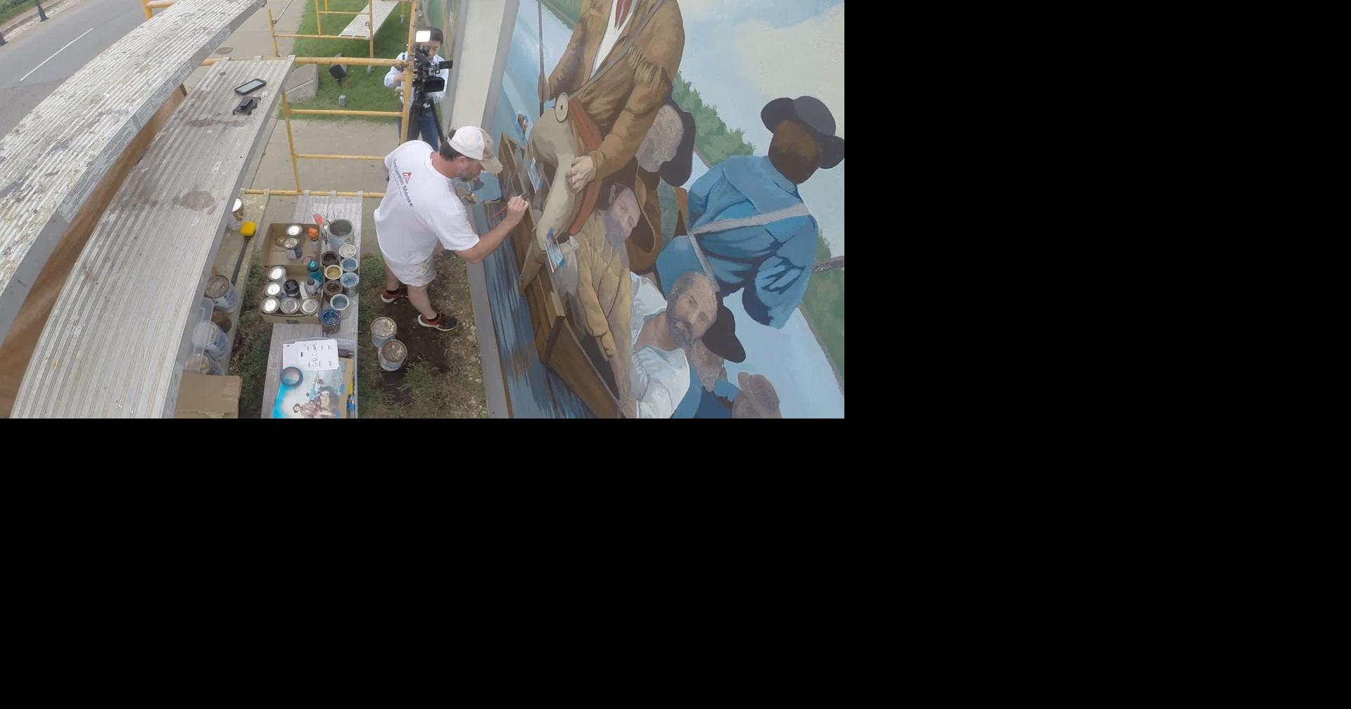 Artists revitalize Paducah floodwall murals | Kentucky News | WPSD Local 6