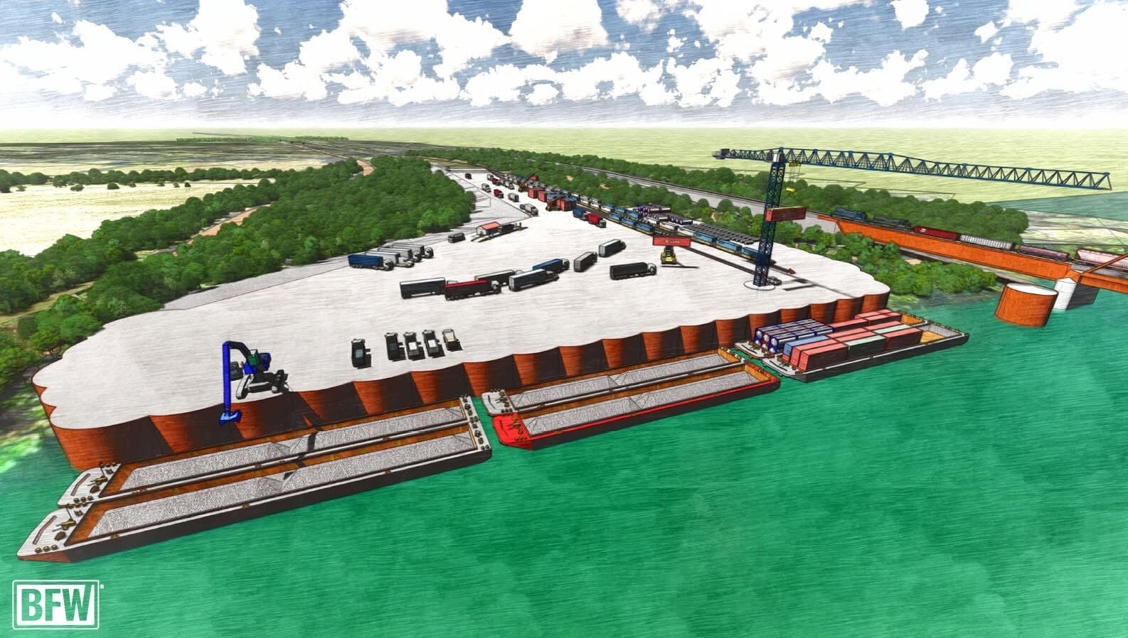 Comer secures $24M BUILD grant to extend Paducah's main public port ...
