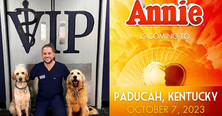 Ahead of Paducah performance, dog staring as Sandy in Broadway's 'Annie ...