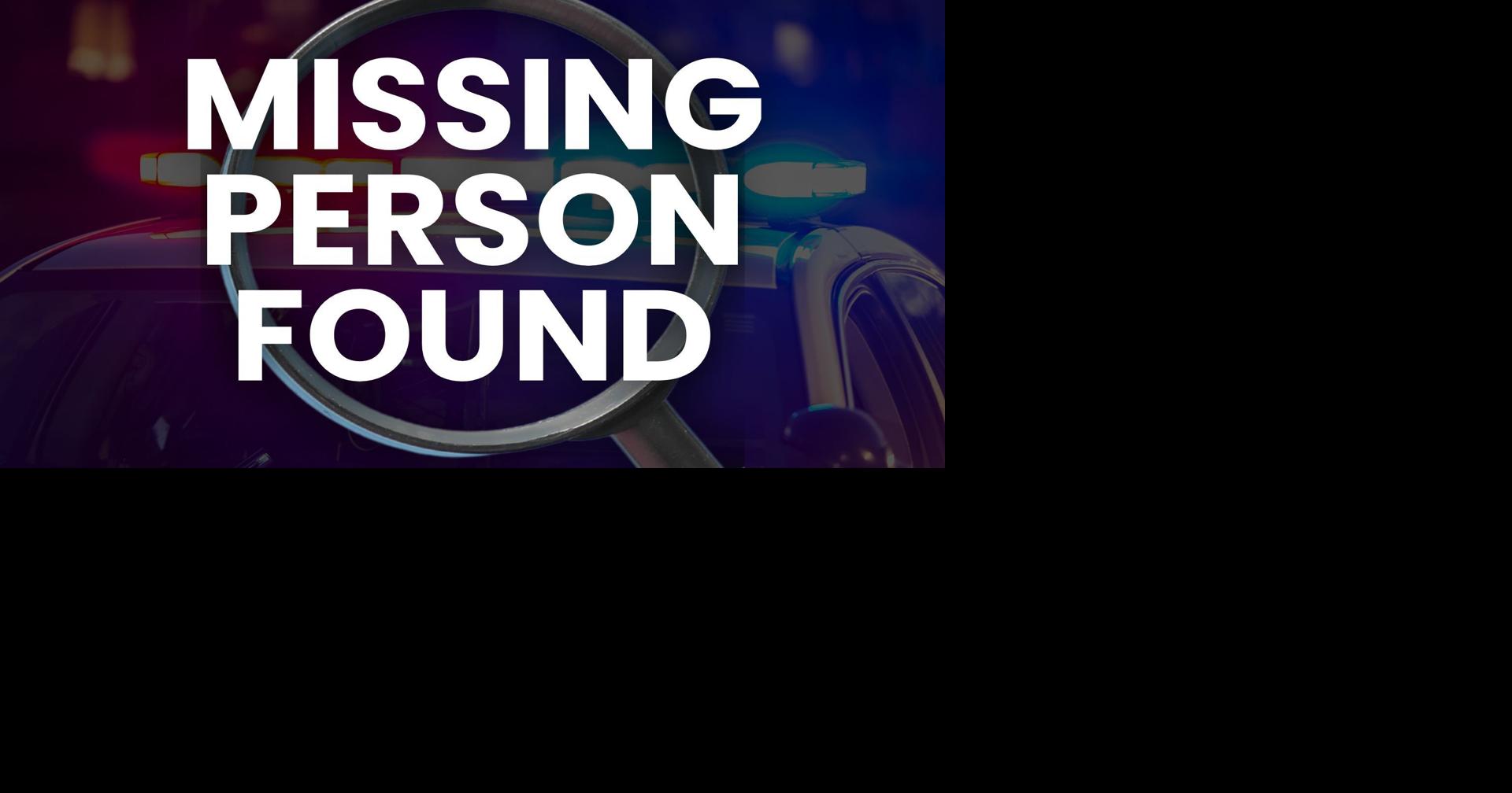 Local first responders find missing person and identify him as Wesley ...
