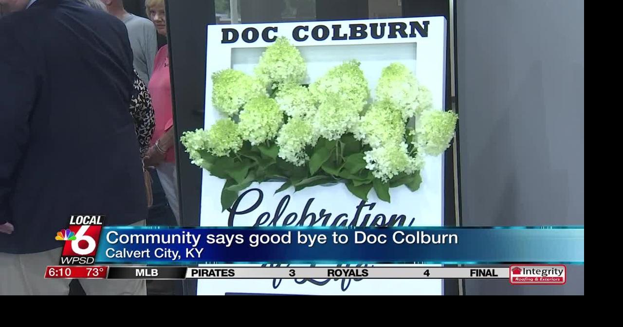 Community says goodbye to Doc Colburn | Local News On Demand | WPSD Local 6