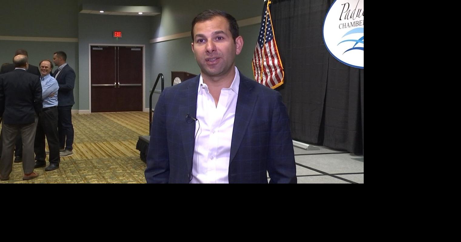 Contour Airlines CEO speaks during Power in Partnership Breakfast ...