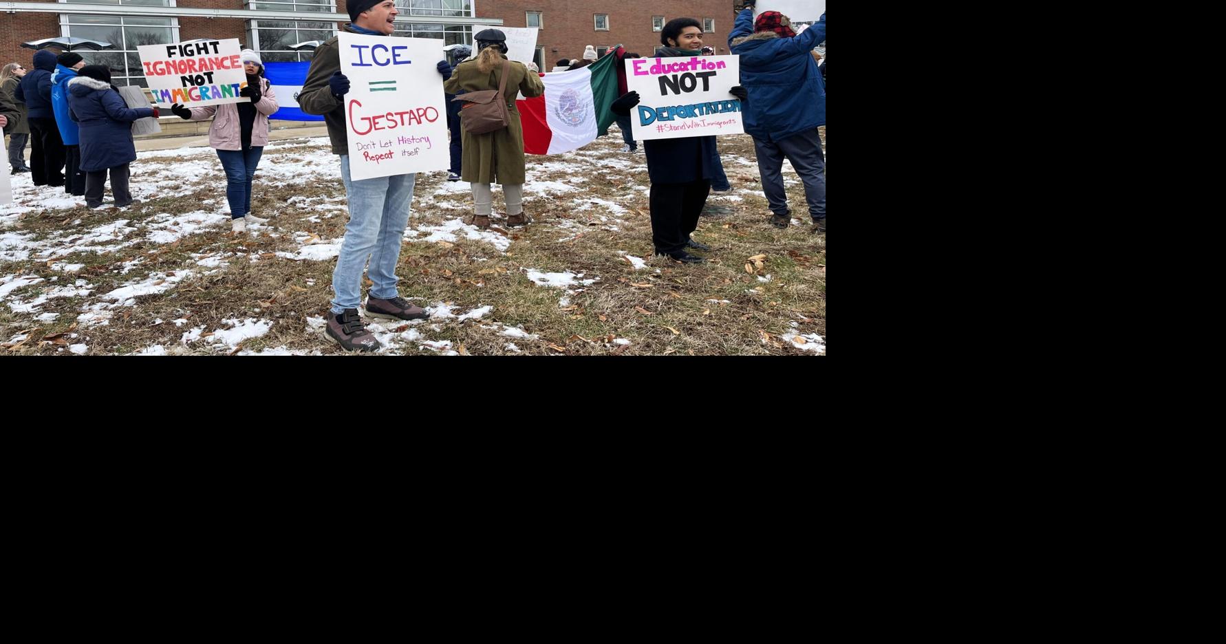 Immigration rights protest at SIU aims to unite, educate students ...