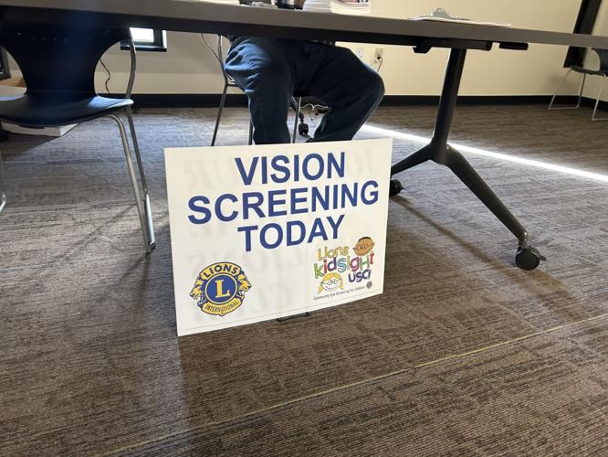 Local Lions Club hosts free vision screening for children at library ...
