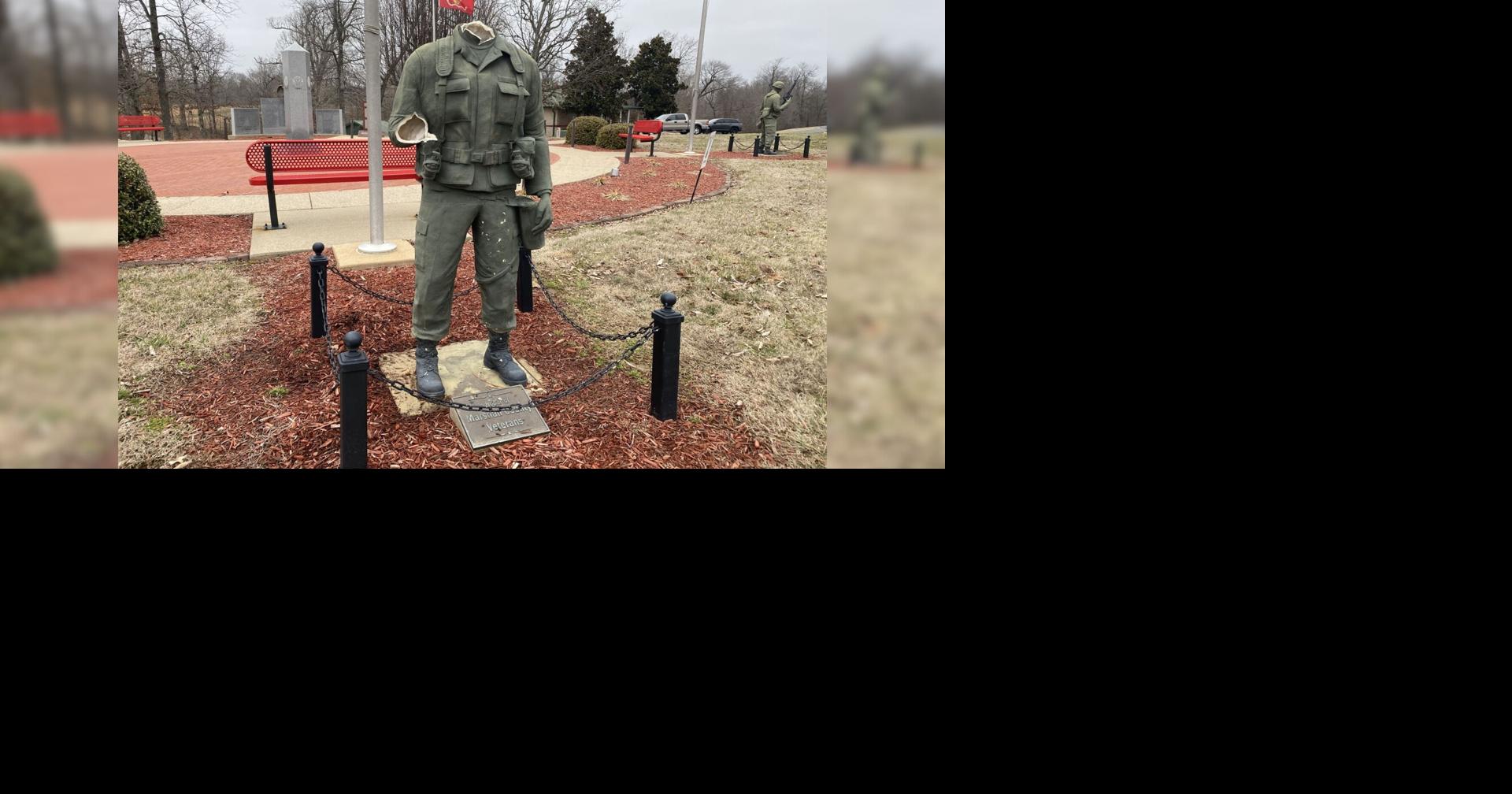 Veterans react to Marshall County statue vandalism | Newsletter Stories ...