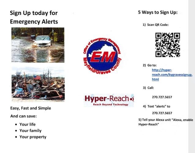 Graves County to begin using Hyper-Reach system for alerts on ...