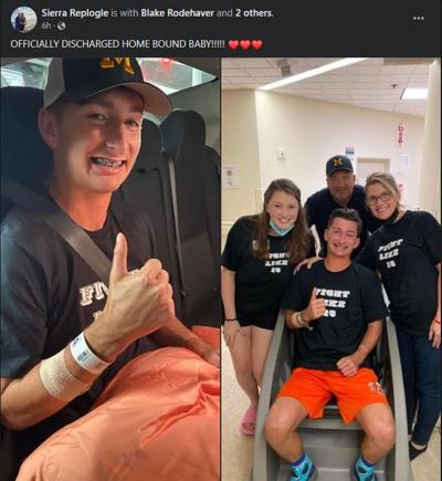 Greenfield's Rodehaver returns home from hospital | Sports | WPSD Local 6