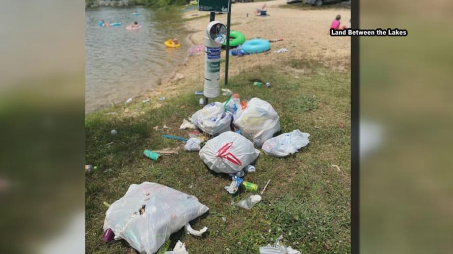 LBL staff remind visitors to properly dispose trash after mess on ...