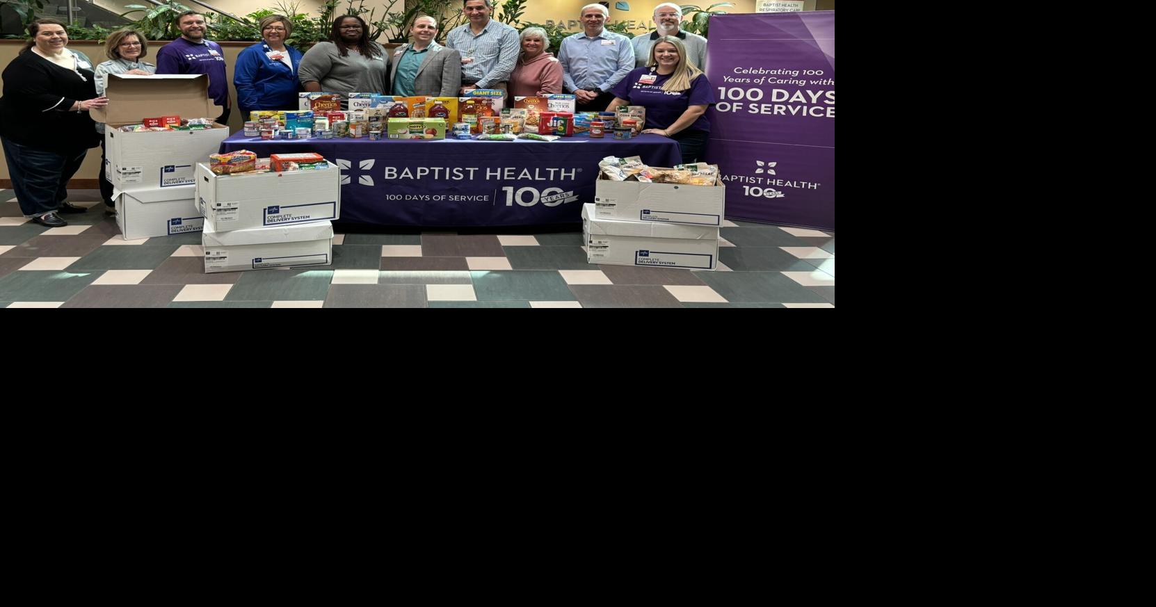 Baptist Health Paducah donates over 175 pounds of food to Paducah ...