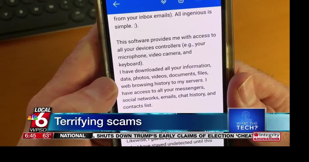 Terrifying scams | Local News On Demand | WPSD Local 6