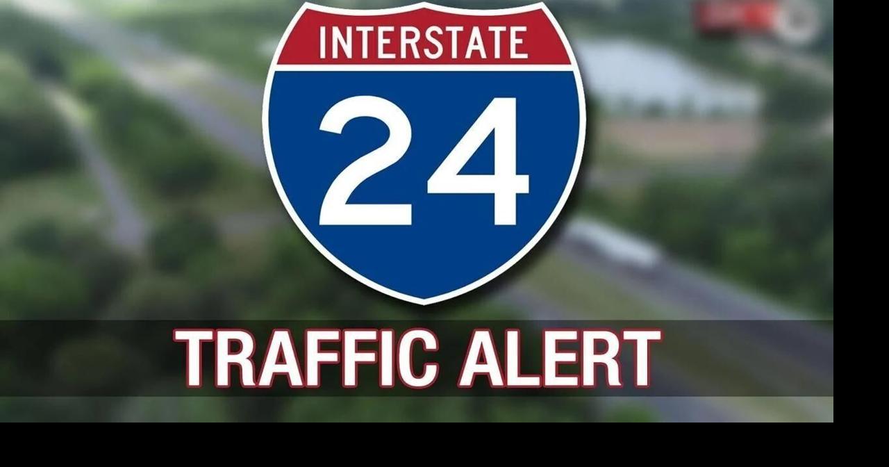 Three vehicle crash blocking I-24 westbound near Ohio River Bridge ...