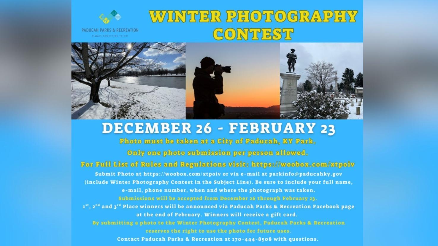 Paducah Parks and Recreation holds winter photography contest | News ...