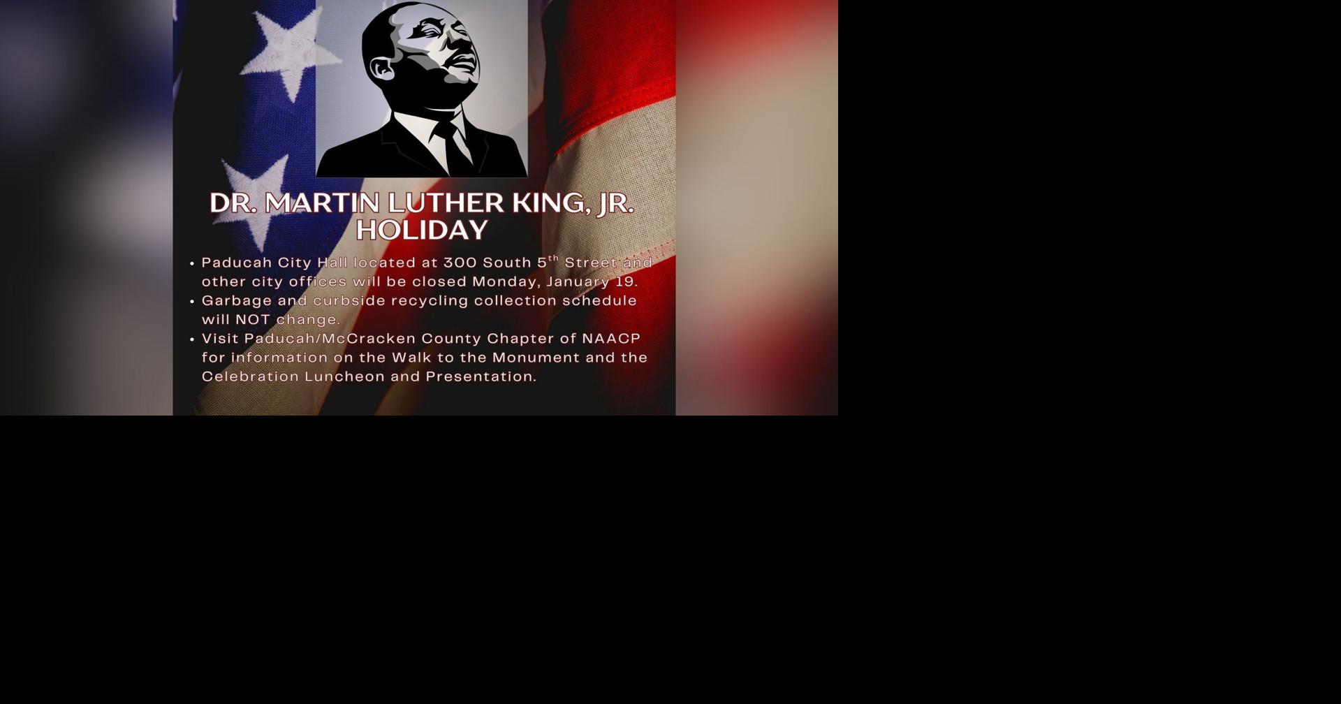 City of Paducah MLK Day schedule, Paducah-McCracken NAACP to hold ...