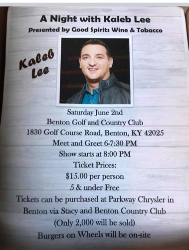 ‘The Voice’ contestant Kaleb Lee to perform in Benton, KY next month ...
