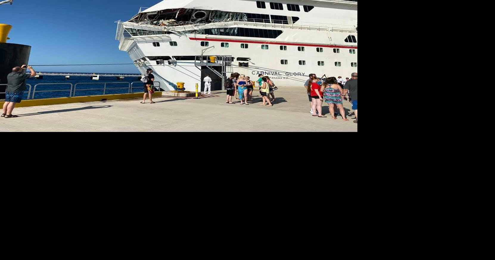 Two Carnival cruise ships just collided in Cozumel, Mexico | News ...
