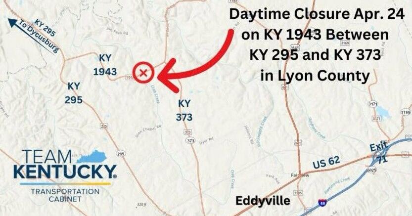 KYTC will conduct an inspection of KY 1943 bridge in Lyon County on ...