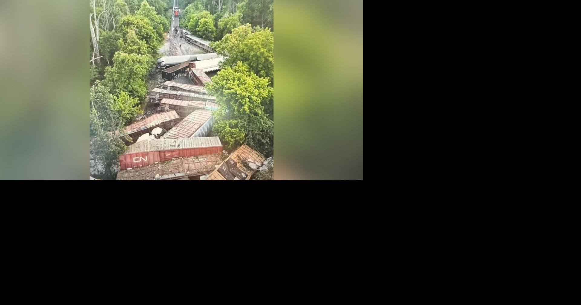 Hickman County EMA and CN Railroad continue cleanup following train ...