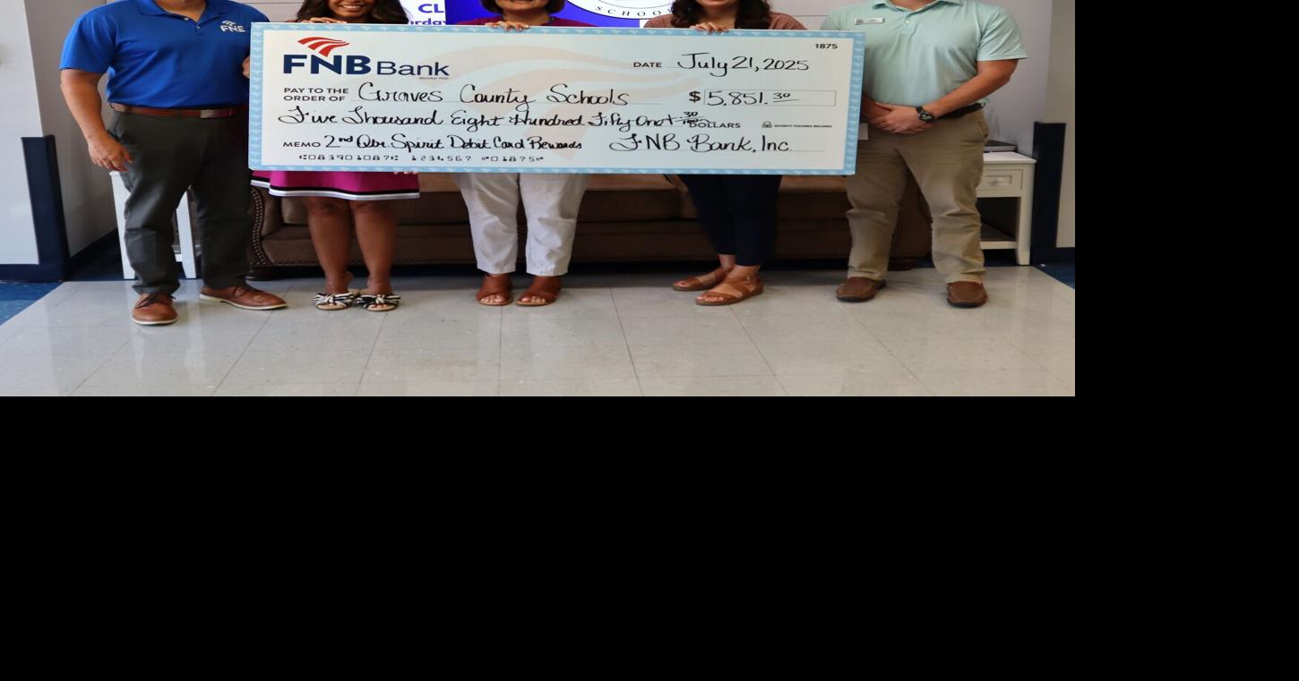 FNB Bank’s spirit debit card program benefits local schools | News ...