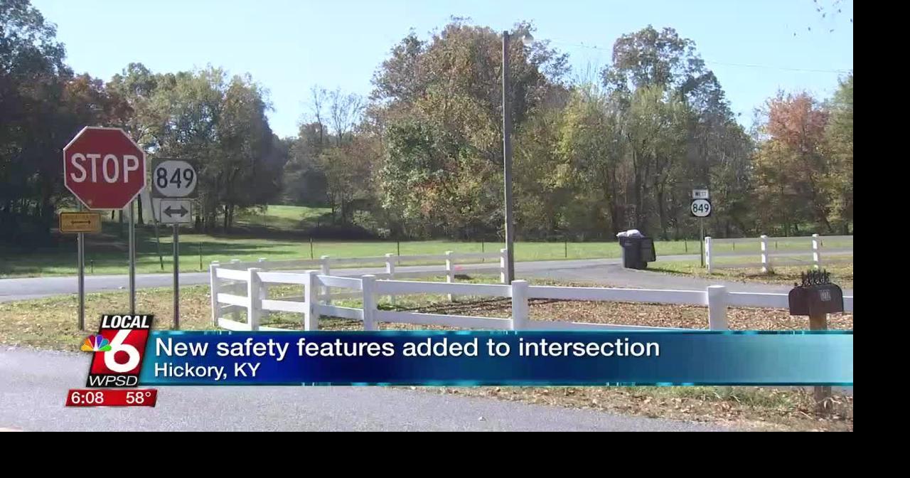 New safety features added to intersection | Ott | WPSD Local 6
