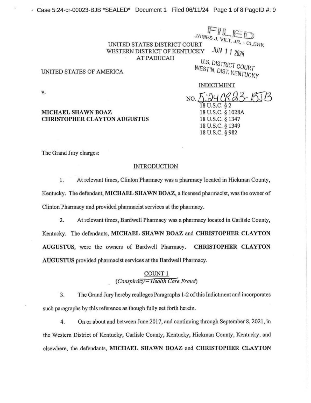 Two local pharmacy providers charged in health care fraud, identity ...