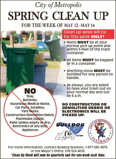 Metropolis to hold city-wide Clean Up Week | Community | WPSD Local 6