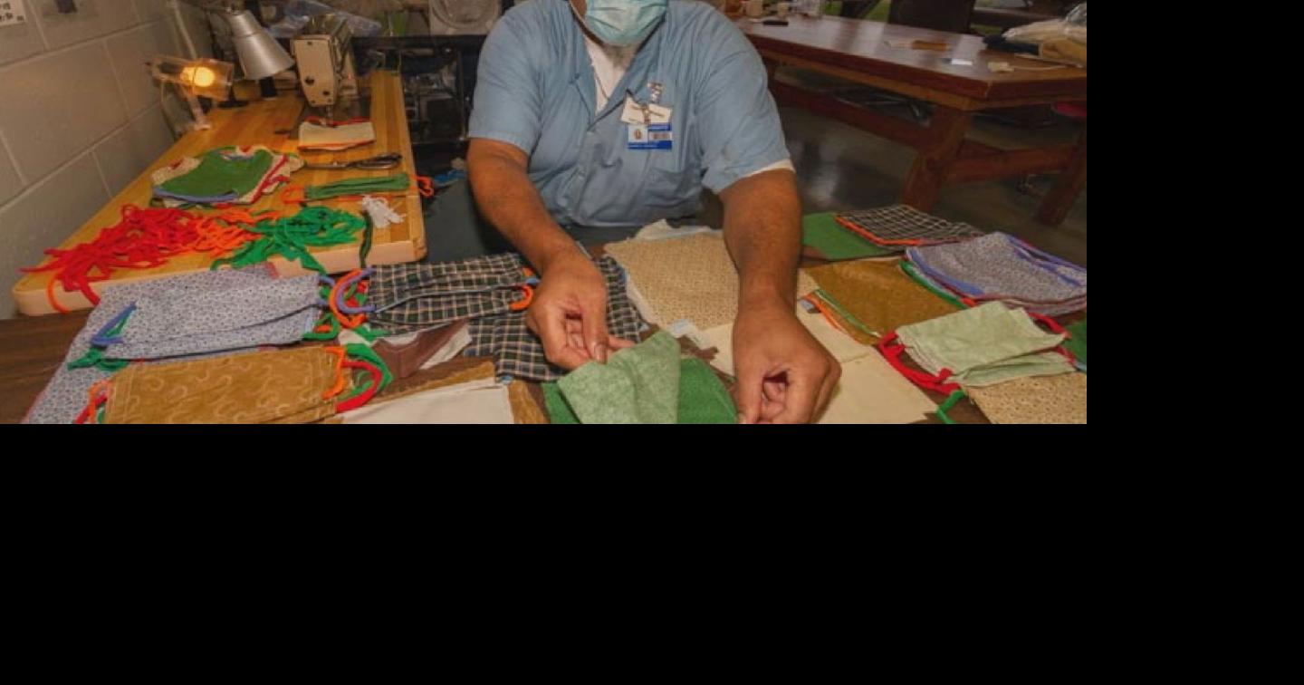 Inmate at Shawnee Correctional Center sews more than 200 masks for ...
