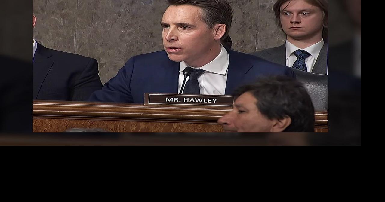 Trump calls GOP's Hawley 'second tier' senator after bill to ban stock trades in government ...